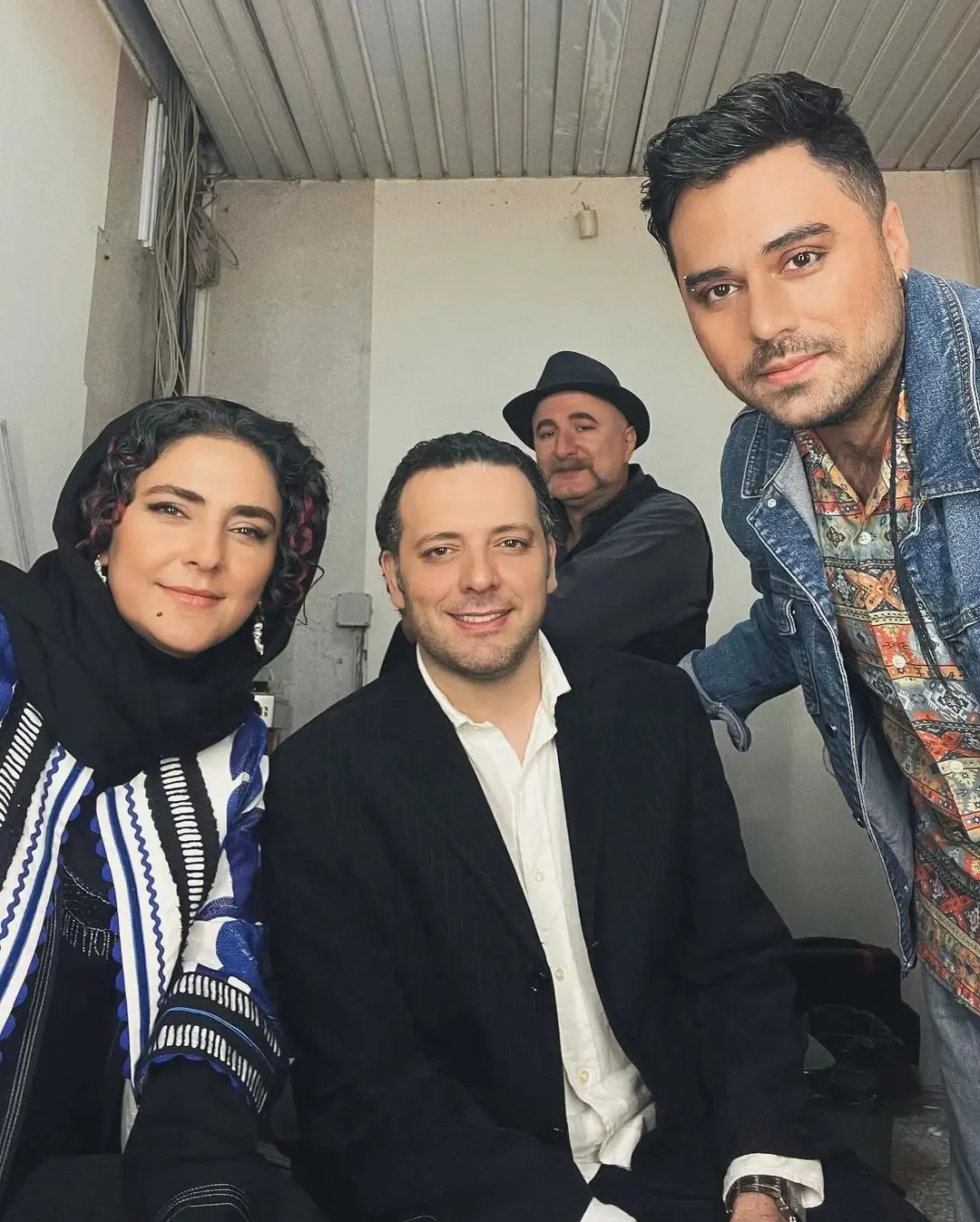 ماهی سریال در انتهای شب با رقیب عشقی پارسا پیروز رویت شد عکس